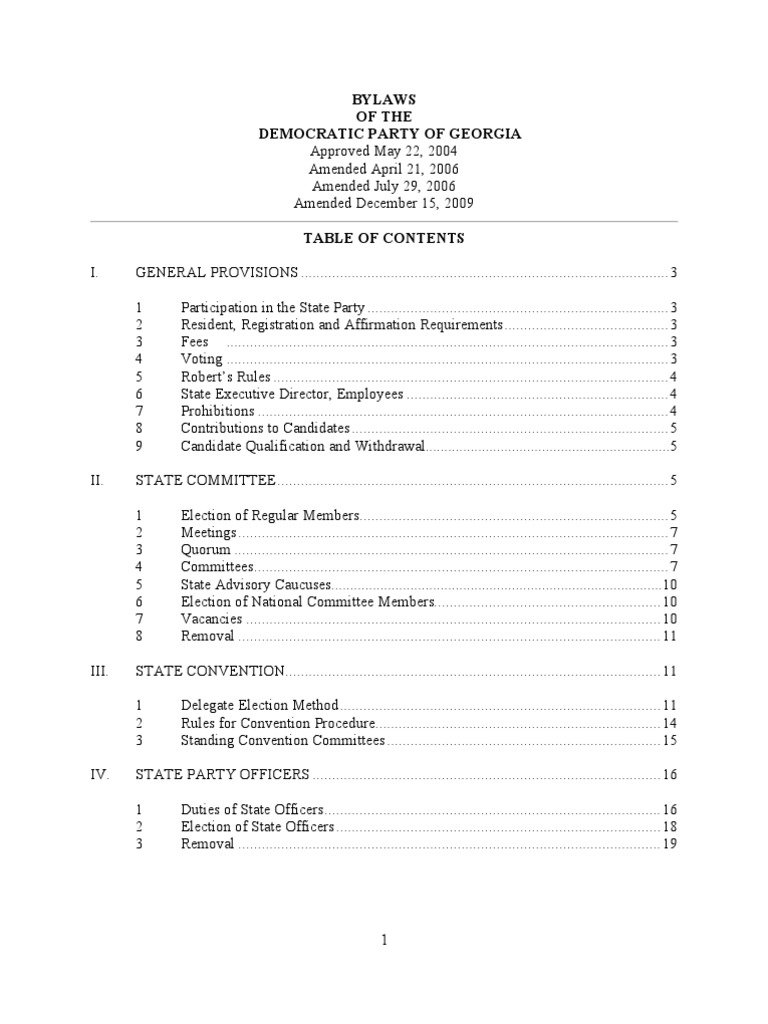 DPG Bylaws | PDF | United States House Of Representatives | Committee