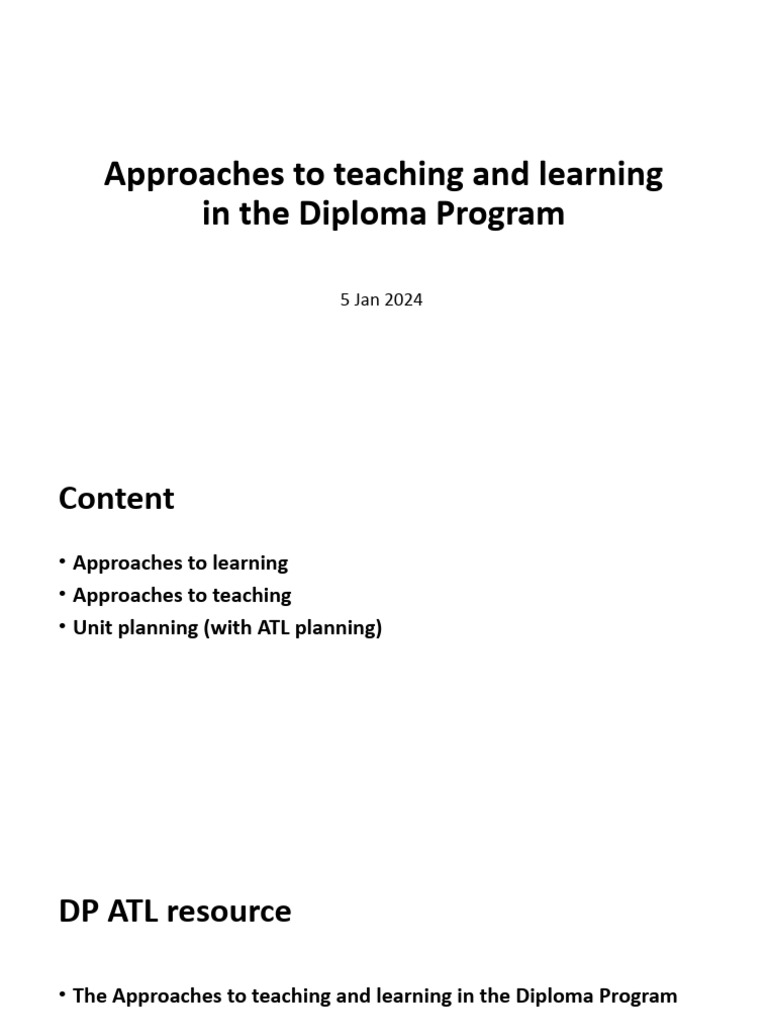 ATL Sharing Jan 2024 | PDF