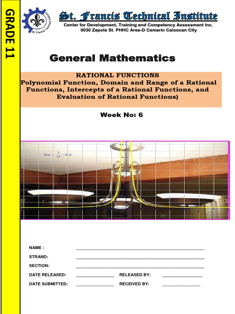 Week 6 General Mathematics | PDF