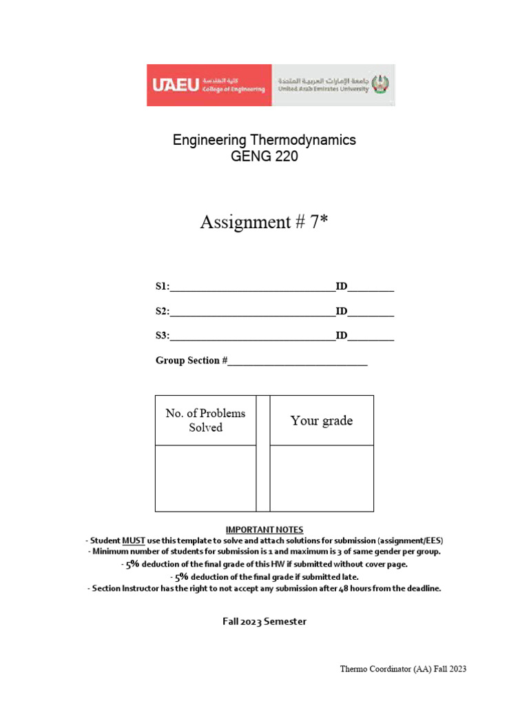 Assignment 7 (Updated) | PDF