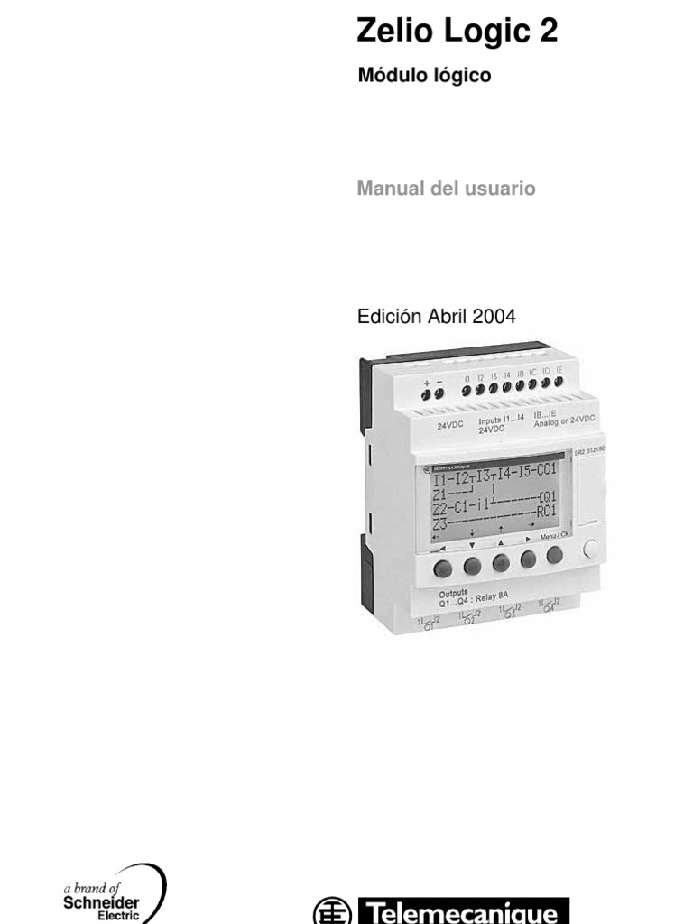 Manual Zelio II | PDF | Relé | Ventana (informática)