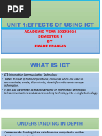5 Positive Impacts of ICT in Society | PDF