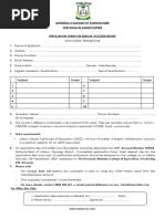 KK Profiling Form | PDF