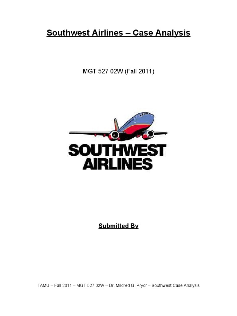 Southwest - Case Analysis | PDF | Southwest Airlines | Airlines