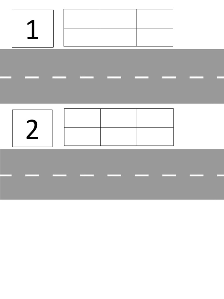 Actividad Números Conteo de Carritos y Círculos | PDF