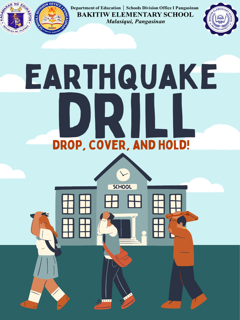 School Earthquake Drill Poster | PDF