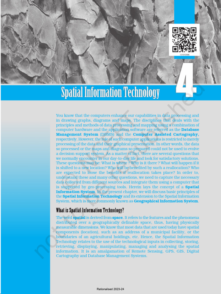 spatial information Technology | PDF | Geographic Information System ...