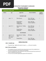 Gymnastics Floor Routine Levels 1-5 Updated For 2024 | PDF | Gymnastics ...