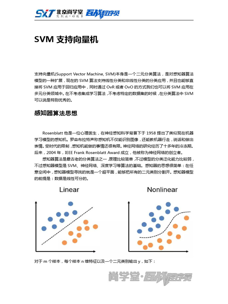 SVM算法 | PDF
