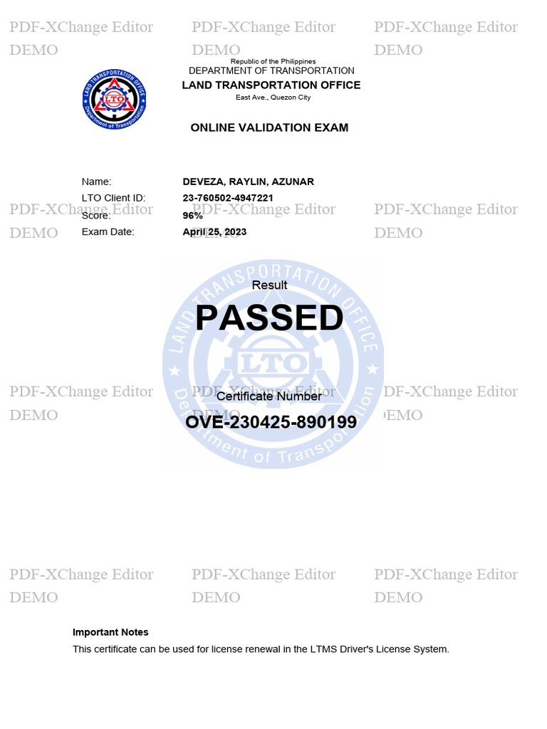 Lto Exam | PDF | Business | Computers