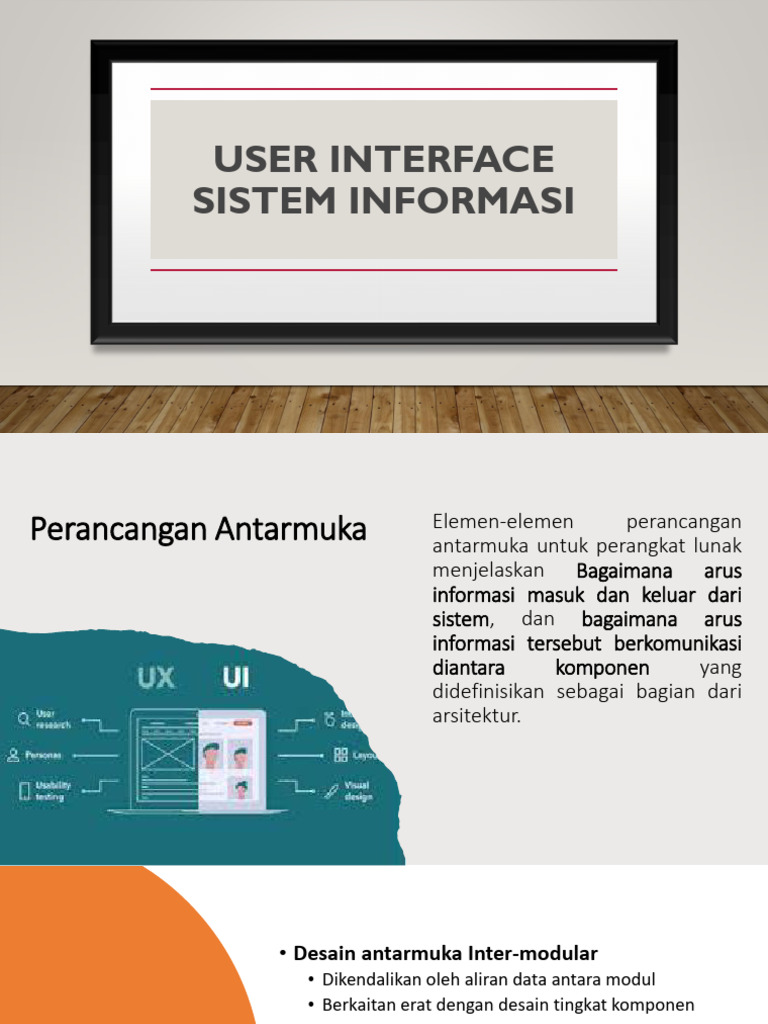 Merancang User Interface Sistem Informasi | PDF