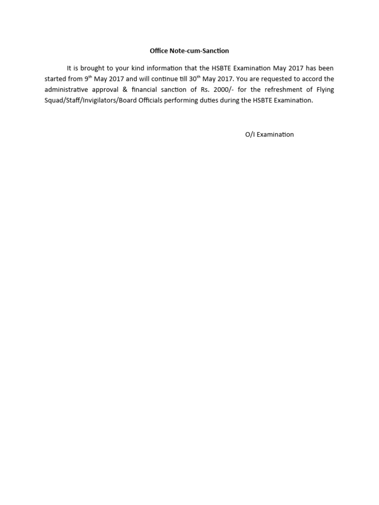 Sanction Order | PDF