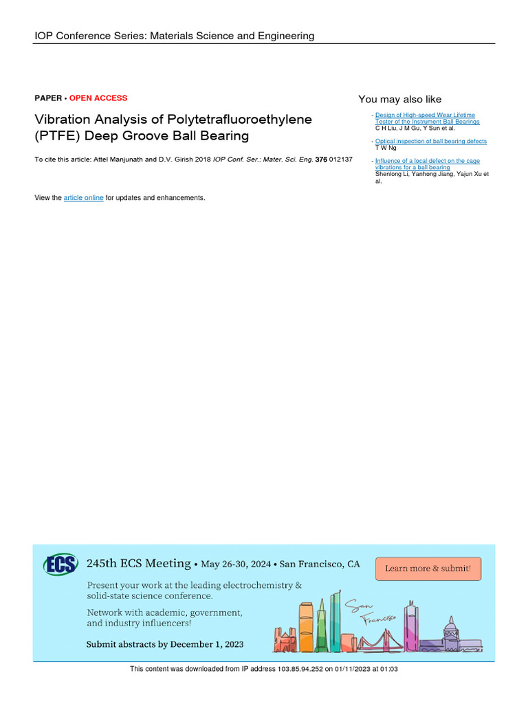 2018 Manjunath IOP Conf. Ser. Mater. Sci. Eng. 376 012137 | PDF