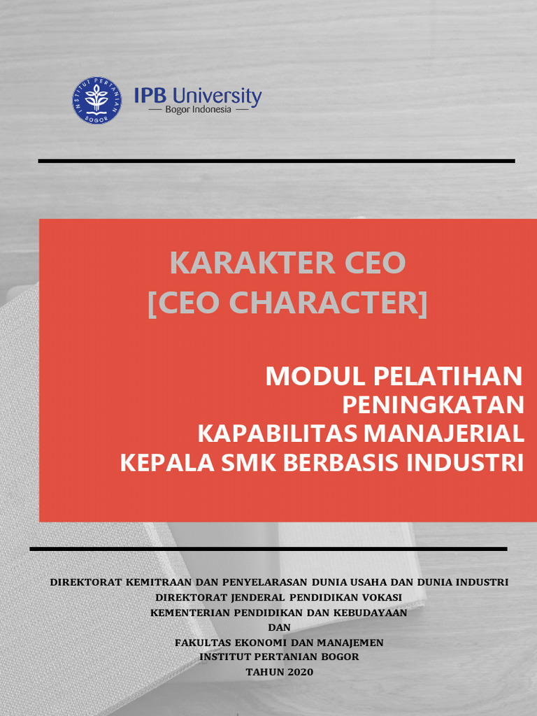 Modul Karakter Ceo 00-Ceo Character | PDF