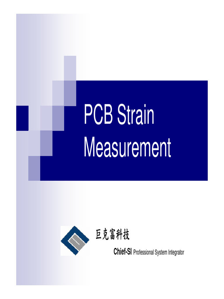 PCB Strain Measurement | PDF | Printed Circuit Board | Electrical ...