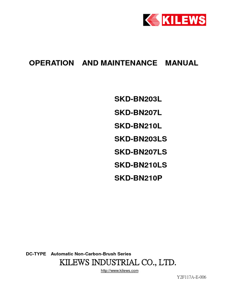 SKD-BN200 Series - Manual | PDF | Torque | Electrical Connector