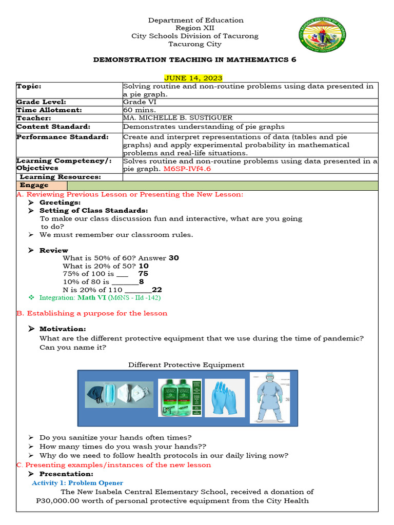 DLP Math q4 Co2 Routine | PDF