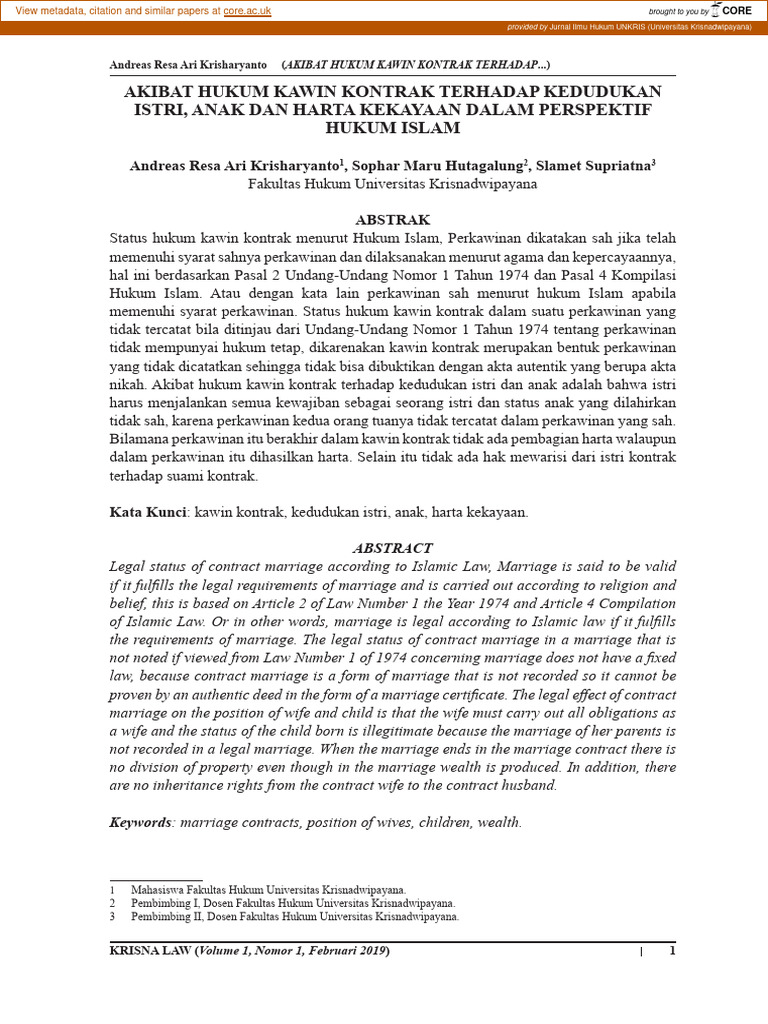 Referensi Univ Krina Dwipayana | PDF