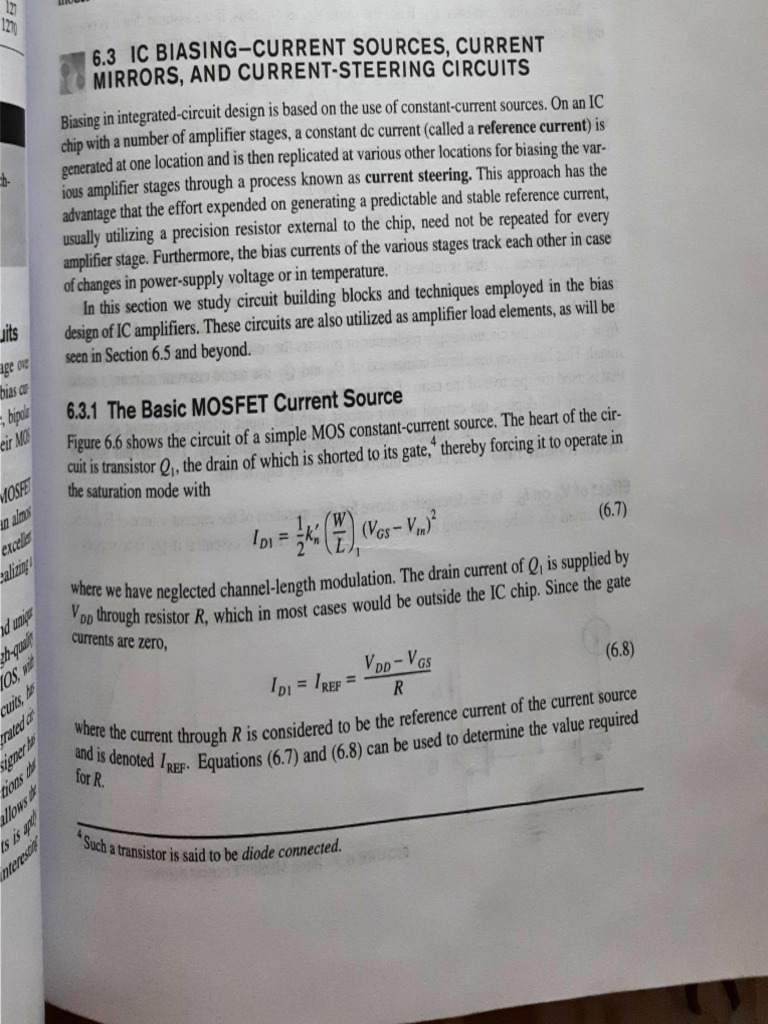 Current Mirror | PDF