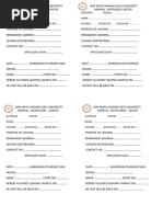 Hostel Leave Application Form | PDF