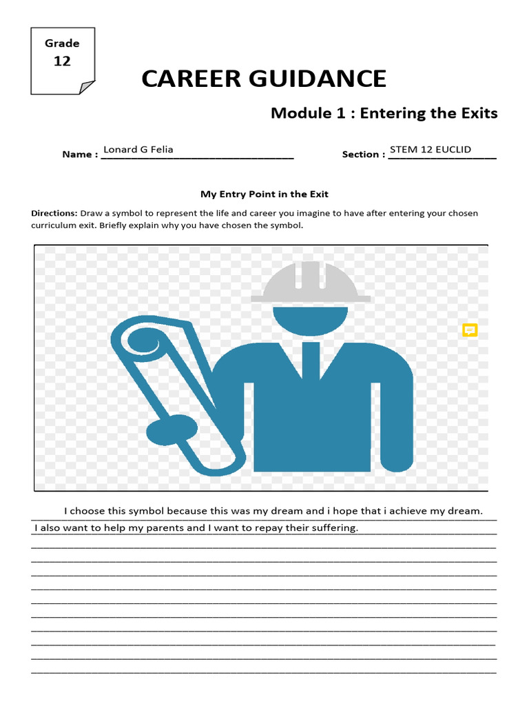 Careerguidance As g12 | PDF | Career & Growth