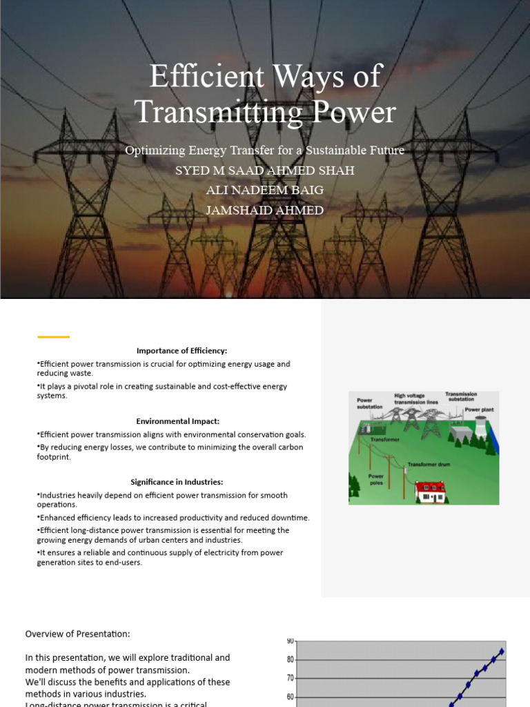 Efficient Ways of Transmitting Power | PDF | Electric Power ...