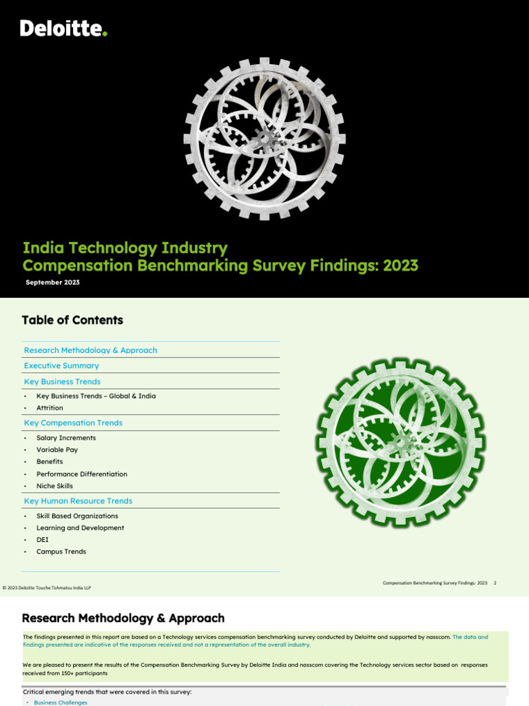 Nasscom Deloitte Compensation Study 2023 Sep | PDF Nasscom Deloitte Compensation Study 2023 Sep | PDF