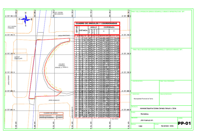 Plano Perimetrico | PDF