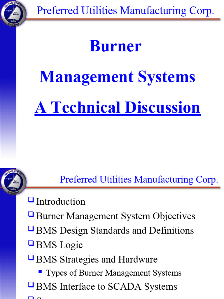 Dokumen - Tips Burner Management Systems A Technical Discussion ...