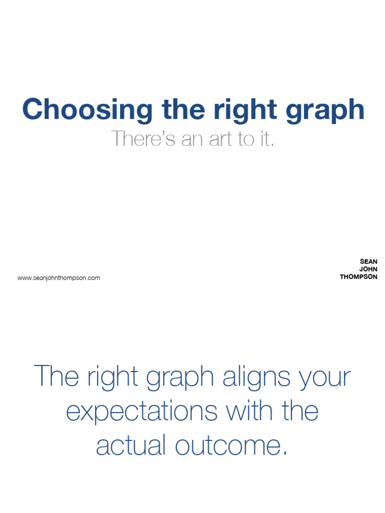 Choosing The Right Graph | PDF