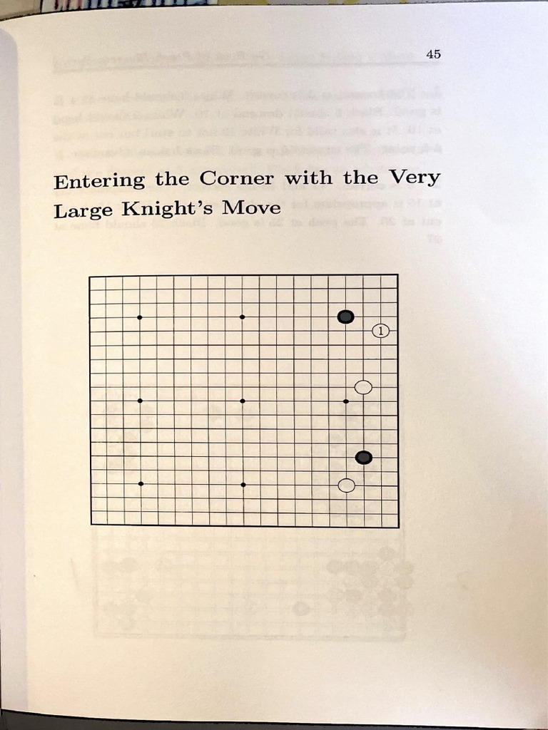 Entering The Corner With A Very Large Knights Move | PDF