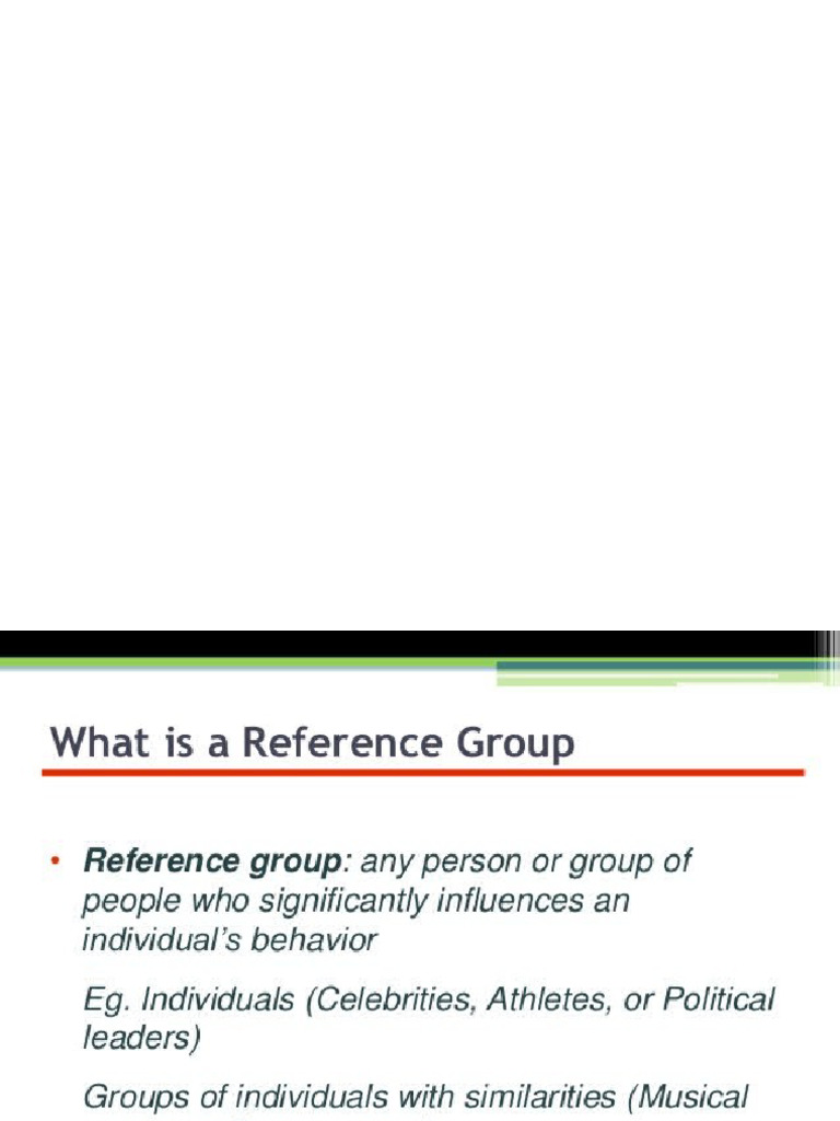 Group Influence and OPinion Leadership | PDF