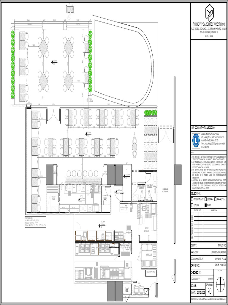 CH-BLR-101 - Layout Plan | PDF