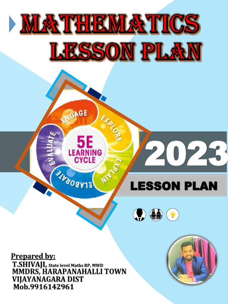 9th Maths Lesson Plan 23 24 | PDF