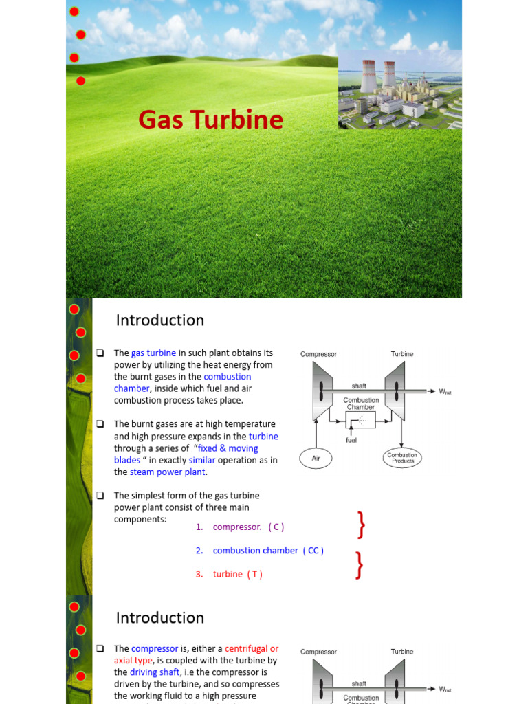 Gas Turbine 1 | PDF | Gas Turbine | Engines