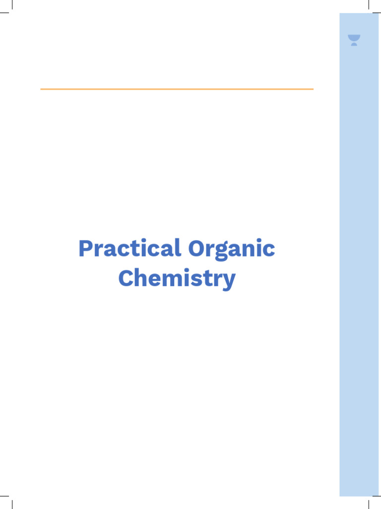 Practical Organic Chemistry | PDF