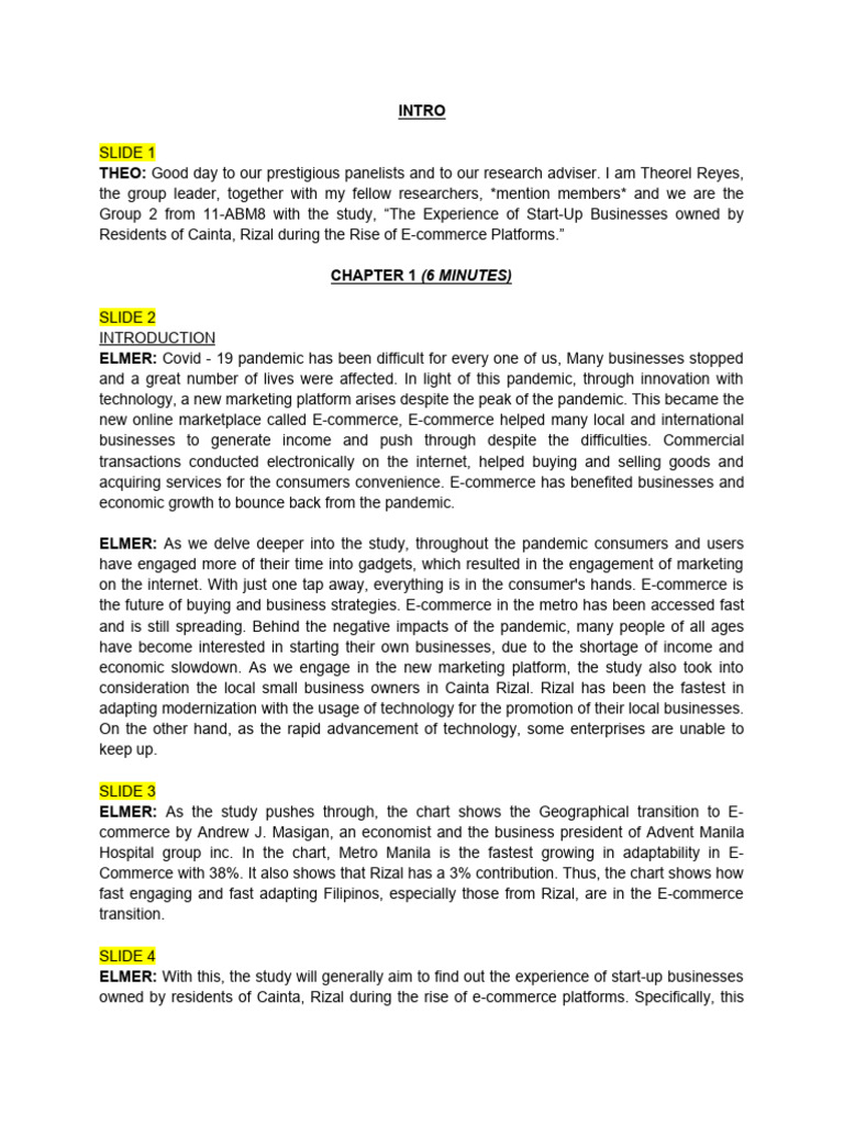 Defense Script | PDF