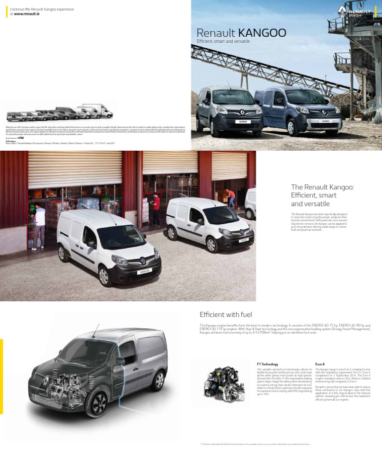 Renault Kangoo Catalog | PDF