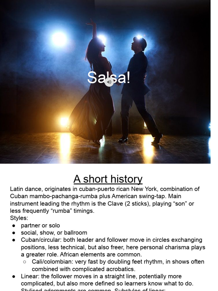 Salsa History | PDF