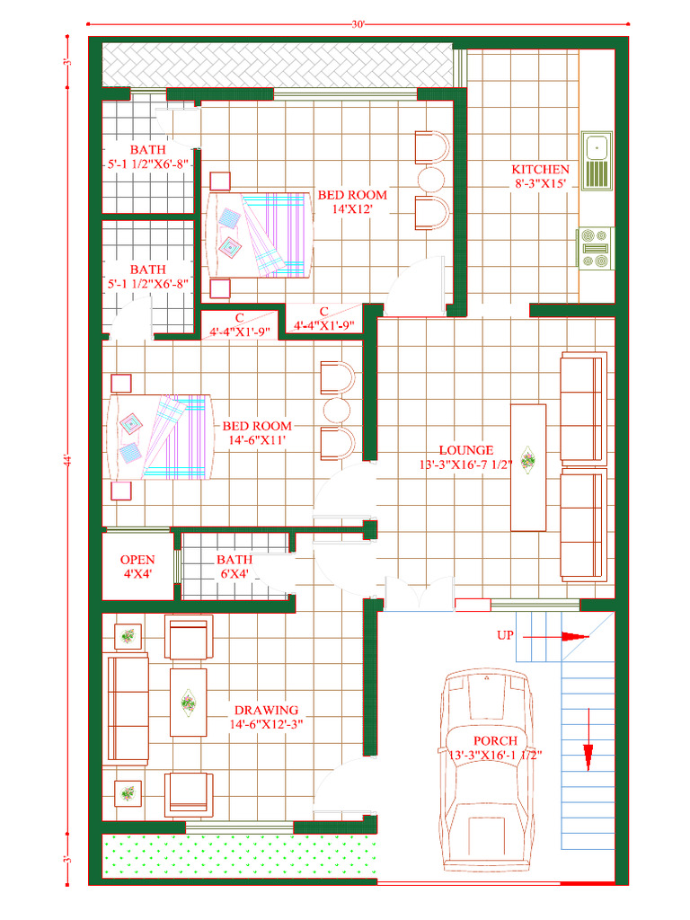 30x50 Waqas Model | PDF
