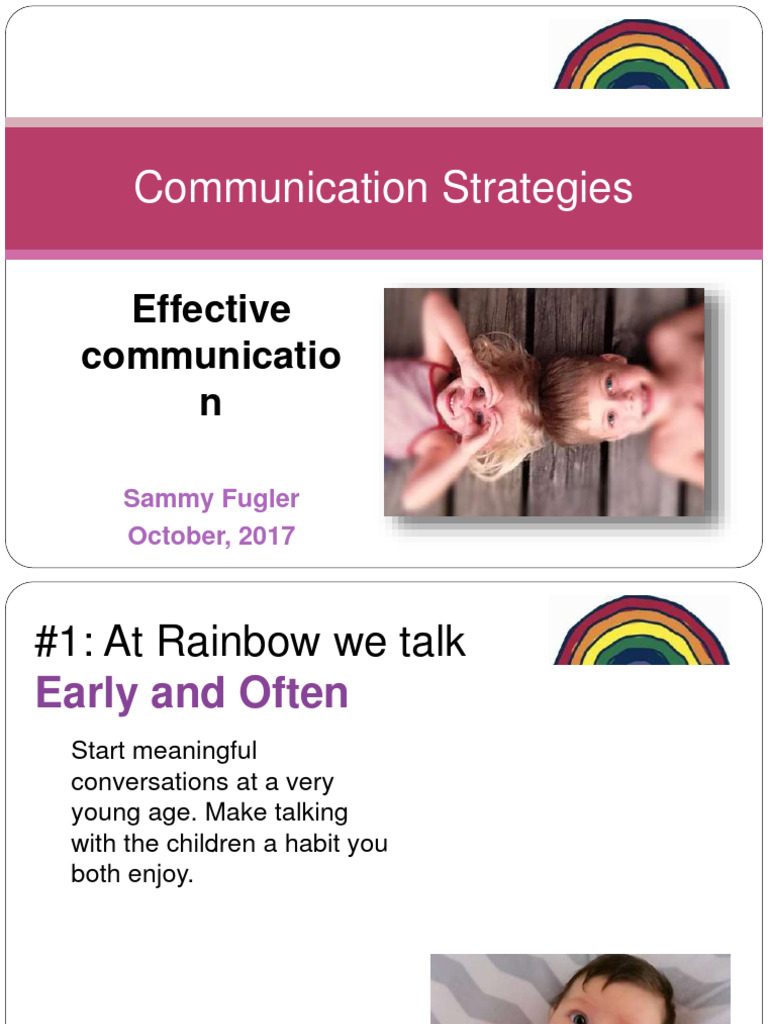 Communicating With Your Colour Groups | PDF