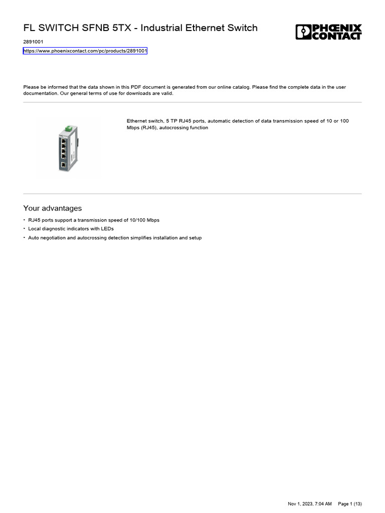 Network Switch | PDF