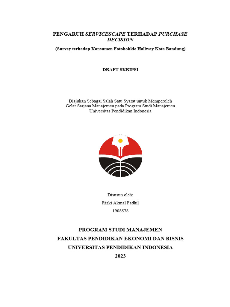 Skripsi Final - Rizki Akmal | PDF