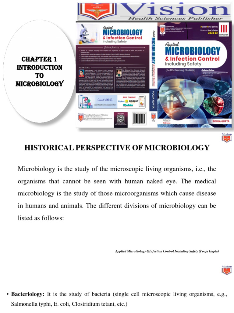 Microbiology Chapter 1 Introduction To Microbiology | PDF