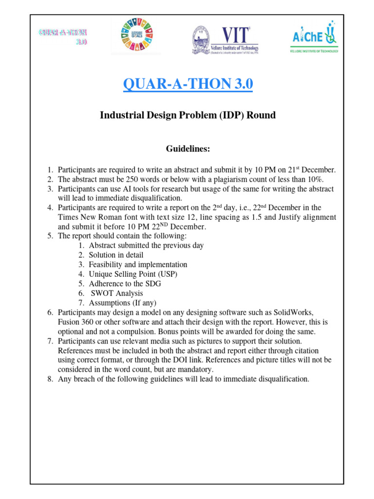 Industrial Design Problem | PDF