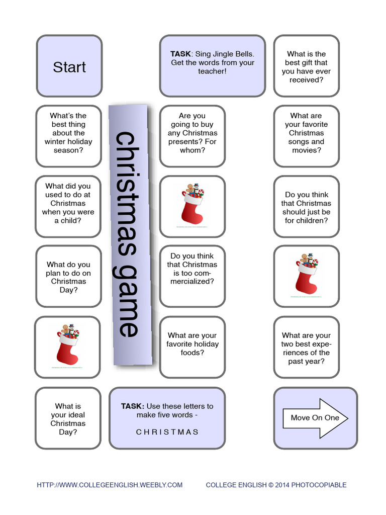 Xmas Board Game | PDF