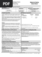 Windex MSDS | PDF | Safety | Occupational Safety And Health