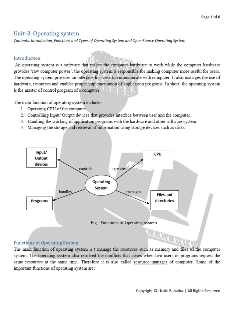 CACS101 CFA Unit 3 | PDF | Computers