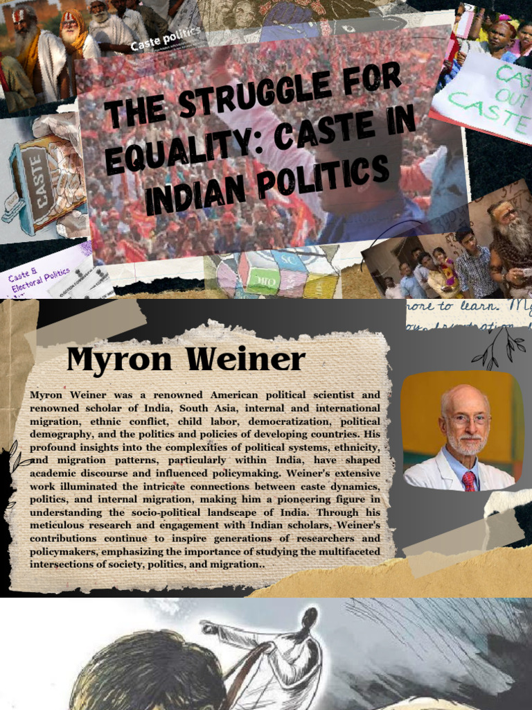 The Struggle For Equality Caste in Indian Politics (Group 4) | PDF ...