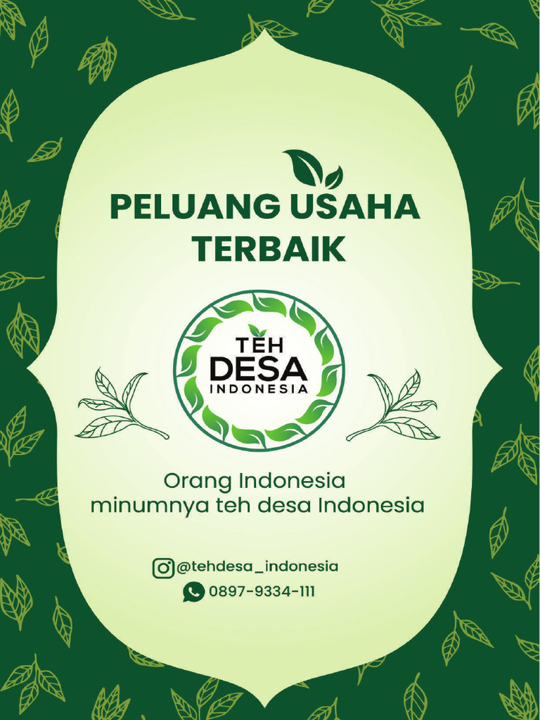 TEH DESA INDONESIA v6 | PDF